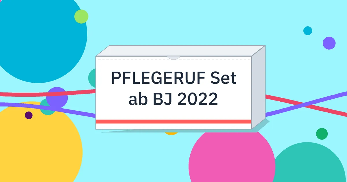 Symbolbild: Packung mit der Aufschrift PFLEGERUF Set ab BJ 2022 (PZN 18232797) – Verfügbarkeit und Bezug in Apotheken in Frankfurt am Main