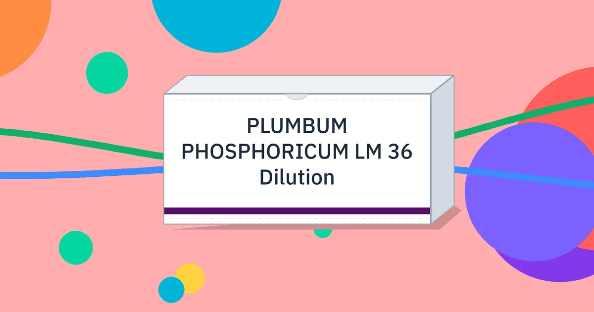Symbolbild: Packung mit der Aufschrift PLUMBUM PHOSPHORICUM LM 36 Dilution (PZN 13042715) – Verfügbarkeit und Bezug in Apotheken in Frankfurt am Main