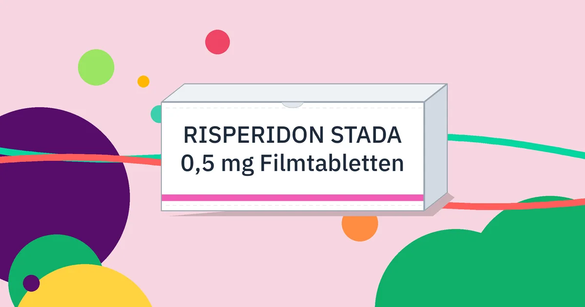 Symbolbild: Packung mit der Aufschrift RISPERIDON STADA 0,5 mg Filmtabletten (PZN 05117037) – Verfügbarkeit und Bezug in Apotheken in Frankfurt am Main