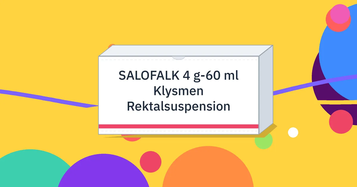 Symbolbild: Packung mit der Aufschrift SALOFALK 4 g-60 ml Klysmen Rektalsuspension (PZN 05737018) – Verfügbarkeit und Bezug in Apotheken in Frankfurt am Main