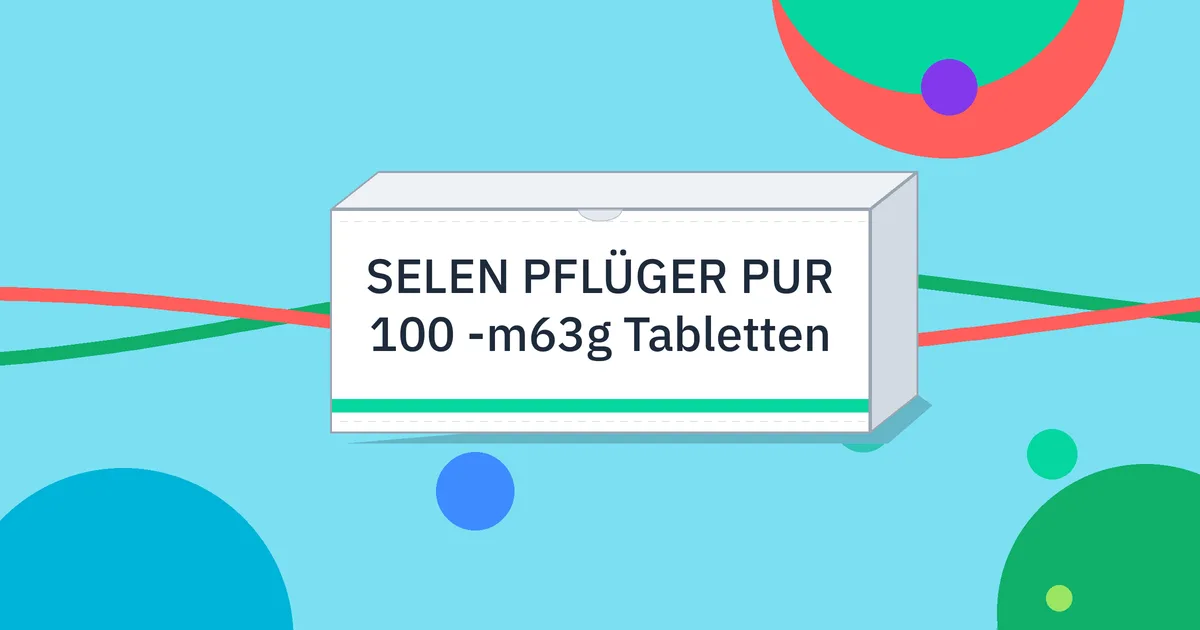 Symbolbild: Packung mit der Aufschrift SELEN PFLÜGER PUR 100 -m63g Tabletten (PZN 19160806) – Verfügbarkeit und Bezug in Apotheken in Frankfurt am Main