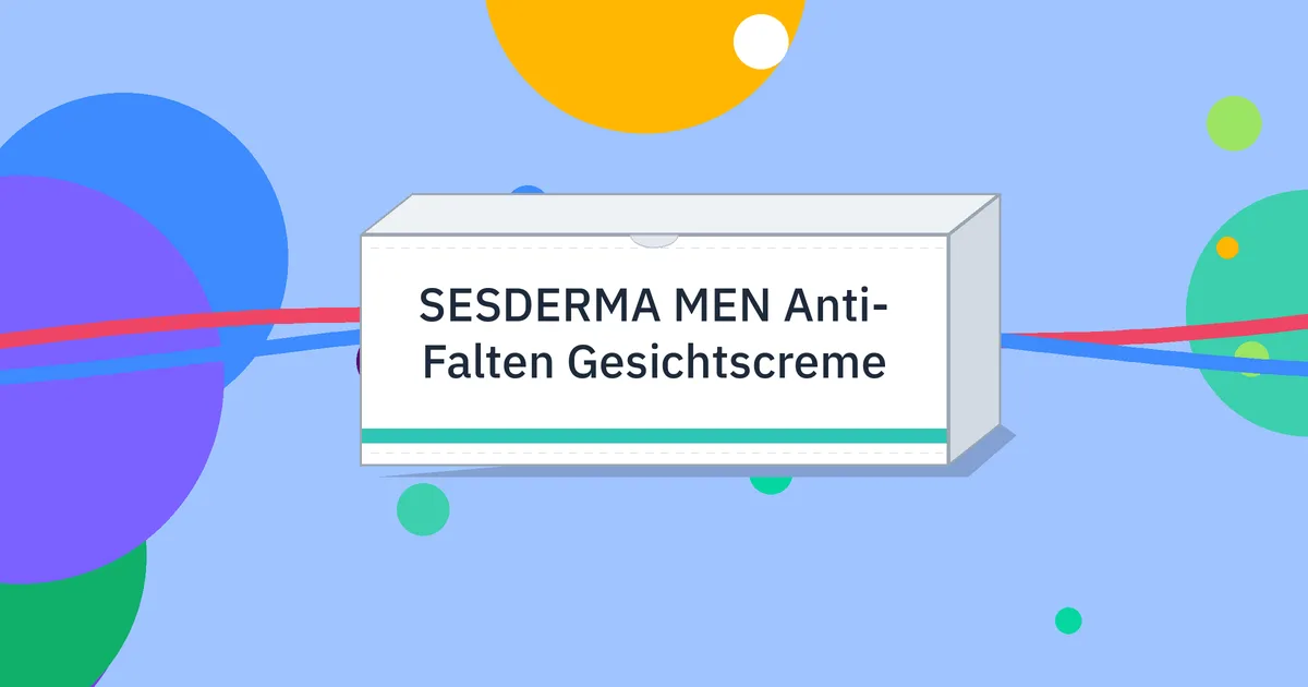 Symbolbild: Packung mit der Aufschrift SESDERMA MEN Anti-Falten Gesichtscreme (PZN 18018638) – Verfügbarkeit und Bezug in Apotheken in Frankfurt am Main