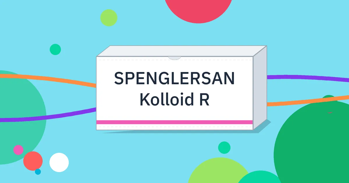 Symbolbild: Packung mit der Aufschrift SPENGLERSAN Kolloid R (PZN 03525269) – Verfügbarkeit und Bezug in Apotheken in Frankfurt am Main
