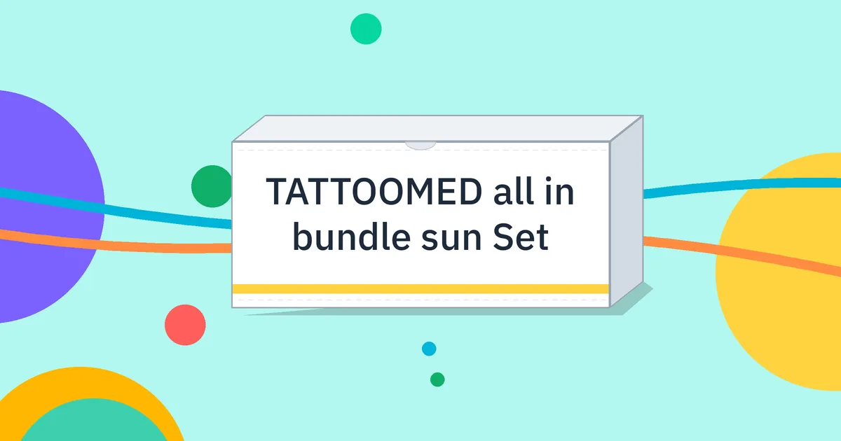 Symbolbild: Packung mit der Aufschrift TATTOOMED all in bundle sun Set (PZN 19289753) – Verfügbarkeit und Bezug in Apotheken in Frankfurt am Main