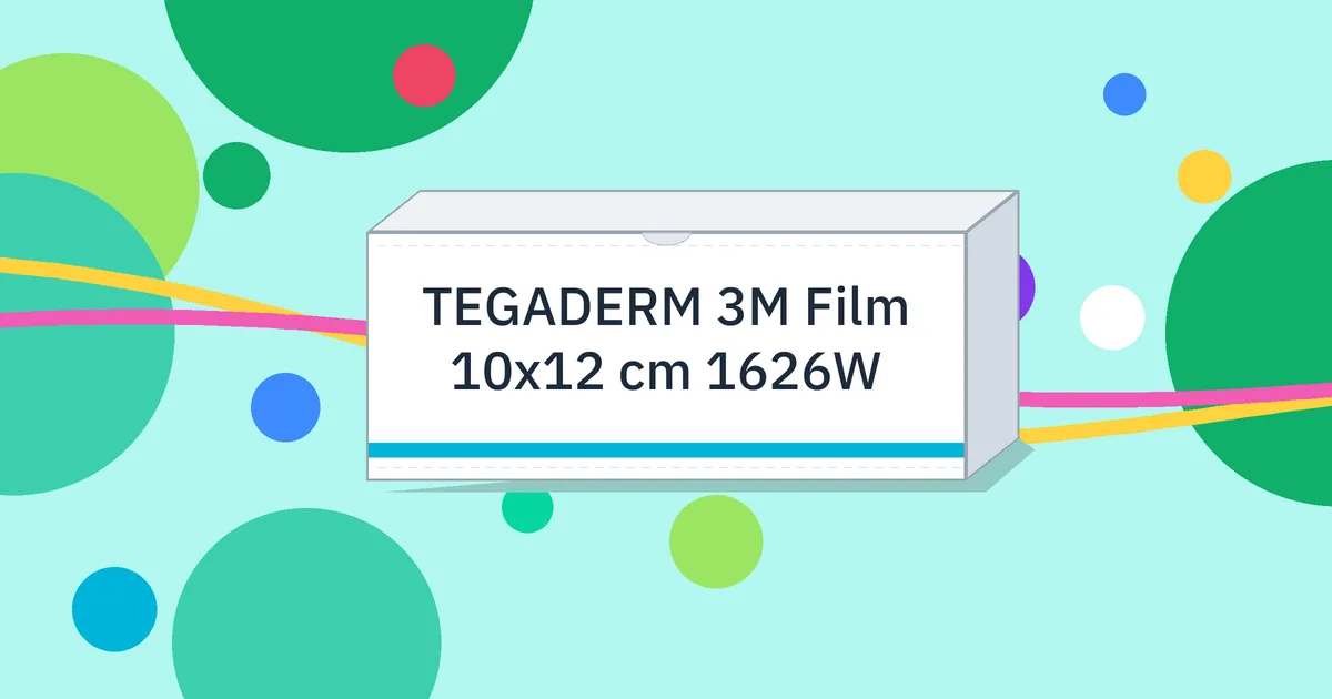 Symbolbild: Packung mit der Aufschrift TEGADERM 3M Film 10x12 cm 1626W (PZN 19741058) – Verfügbarkeit und Bezug in Apotheken in Frankfurt am Main