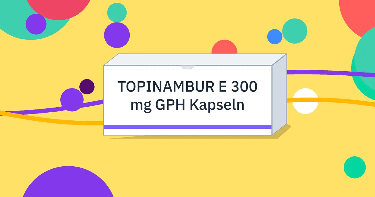 Symbolbild: Packung mit der Aufschrift TOPINAMBUR E 300 mg GPH Kapseln (PZN 01799985) – Verfügbarkeit und Bezug in Apotheken in Frankfurt am Main