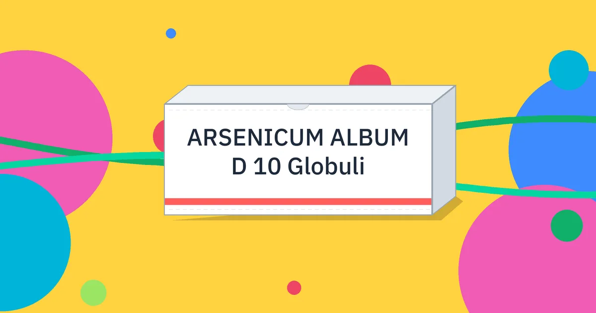 Symbolbild: Packung mit der Aufschrift ARSENICUM ALBUM D 10 Globuli (PZN 04205495) – Verfügbarkeit und Bezug in Apotheken in Frankfurt am Main