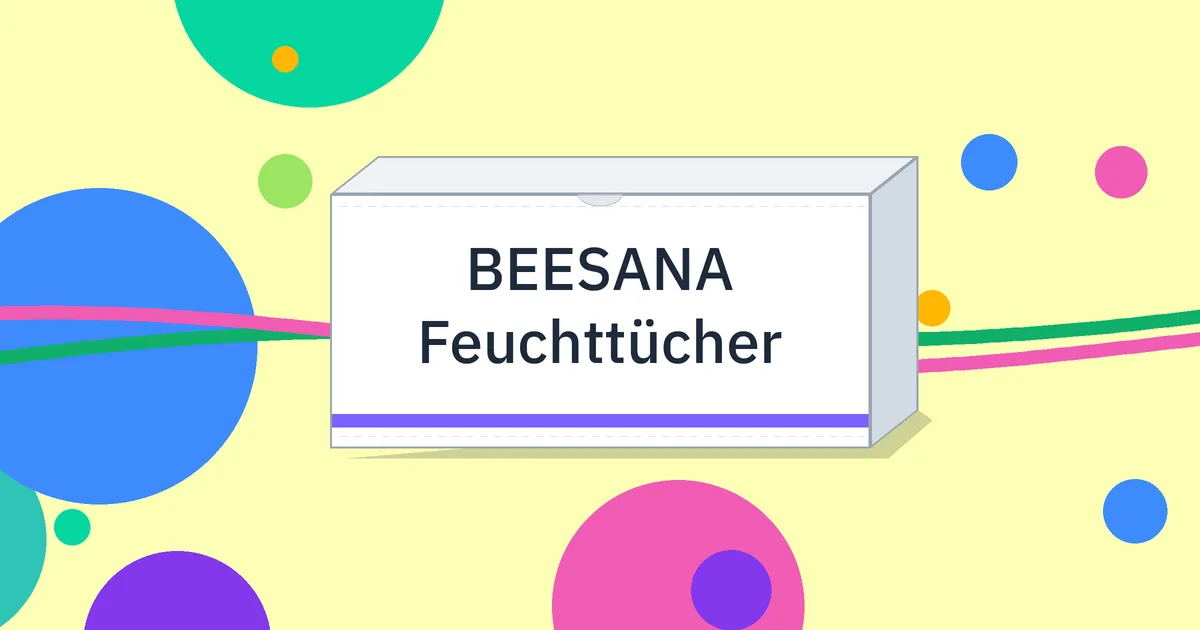 Symbolbild: Packung mit der Aufschrift BEESANA Feuchttücher (PZN 05011959) – Verfügbarkeit und Bezug in Apotheken in Frankfurt am Main