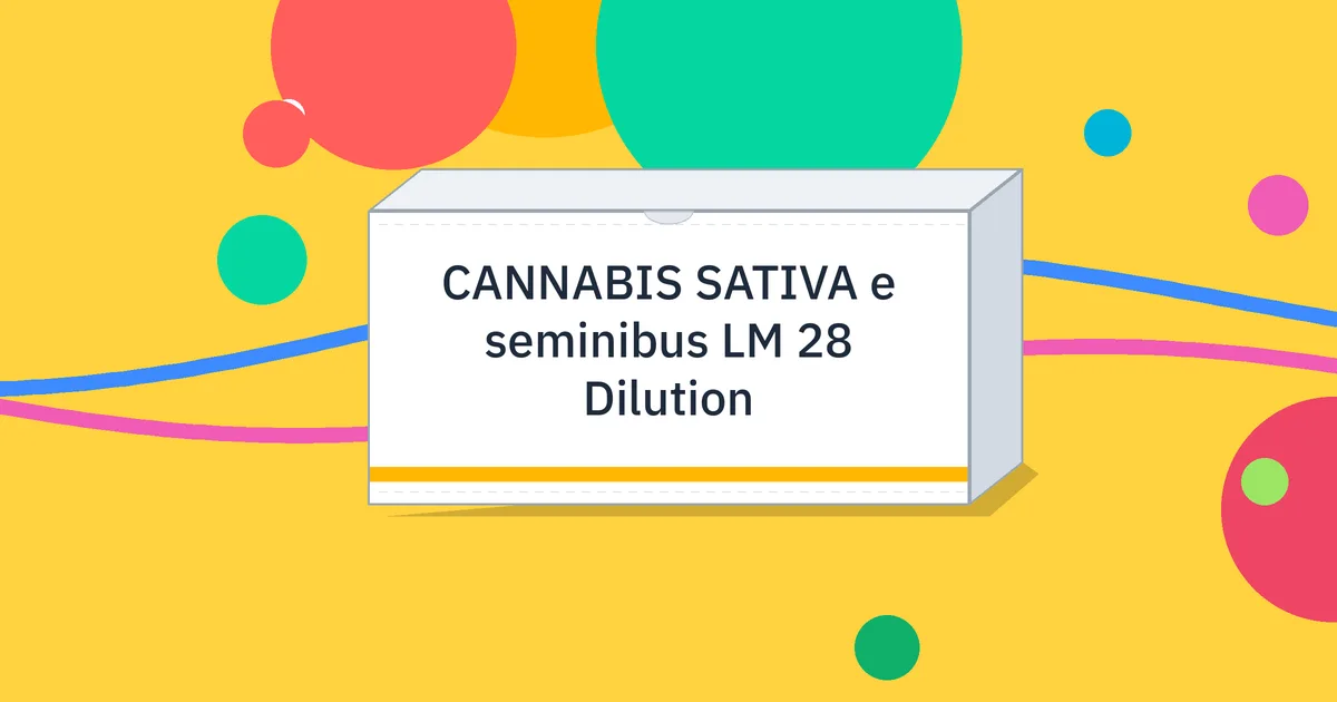 Symbolbild: Packung mit der Aufschrift CANNABIS SATIVA e seminibus LM 28 Dilution (PZN 12143934) – Verfügbarkeit und Bezug in Apotheken in Frankfurt am Main