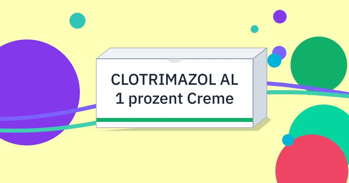 Symbolbild: Packung mit der Aufschrift CLOTRIMAZOL AL 1 prozent Creme (PZN 04941509) – Verfügbarkeit und Bezug in Apotheken in Frankfurt am Main