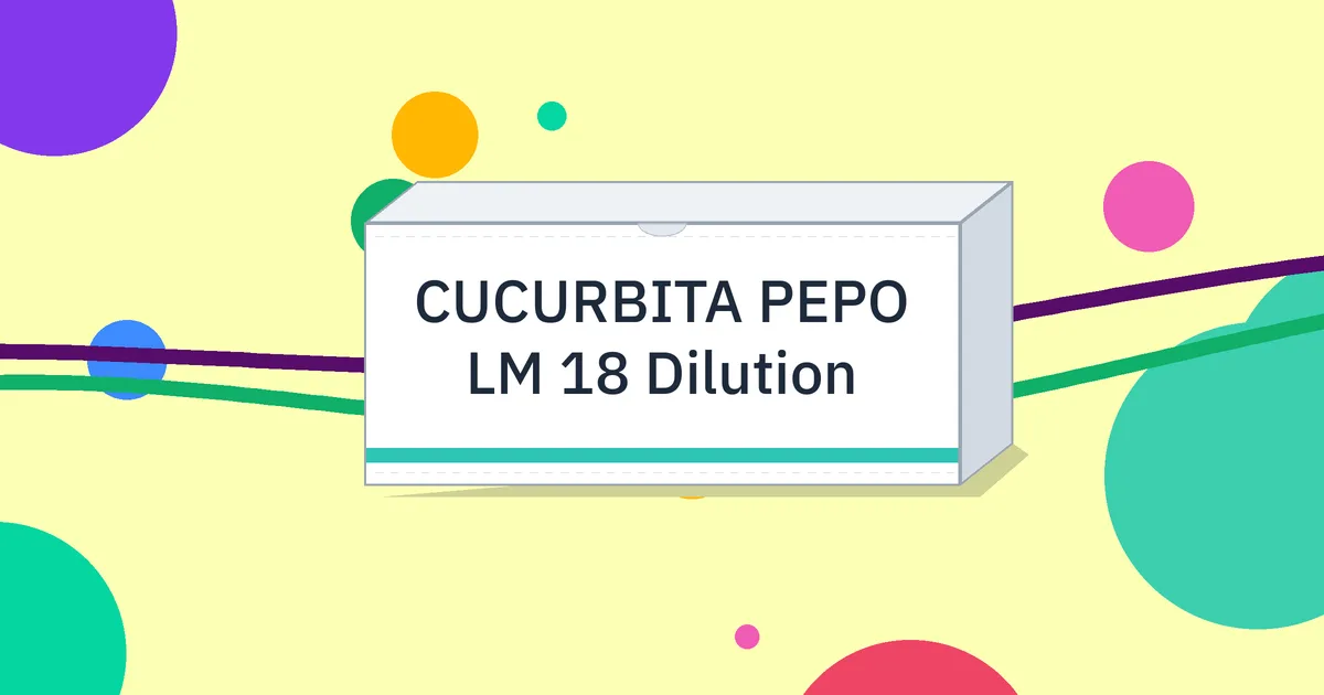 Symbolbild: Packung mit der Aufschrift CUCURBITA PEPO LM 18 Dilution (PZN 13457356) – Verfügbarkeit und Bezug in Apotheken in Frankfurt am Main