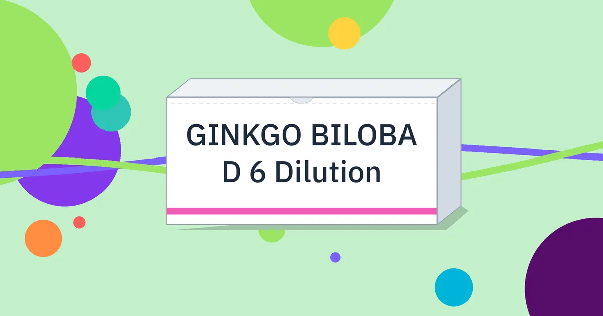 Symbolbild: Packung mit der Aufschrift GINKGO BILOBA D 6 Dilution (PZN 04218629) – Verfügbarkeit und Bezug in Apotheken in Frankfurt am Main