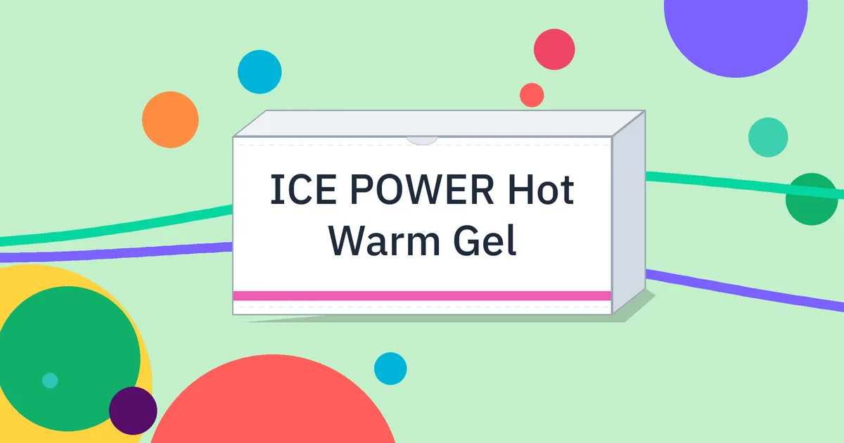 Symbolbild: Packung mit der Aufschrift ICE POWER Hot Warm Gel (PZN 12505136) – Verfügbarkeit und Bezug in Apotheken in Frankfurt am Main