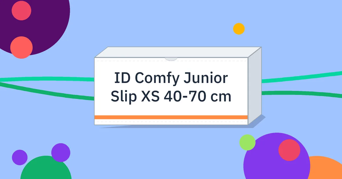 Symbolbild: Packung mit der Aufschrift ID Comfy Junior Slip XS 40-70 cm (PZN 13501465) – Verfügbarkeit und Bezug in Apotheken in Frankfurt am Main