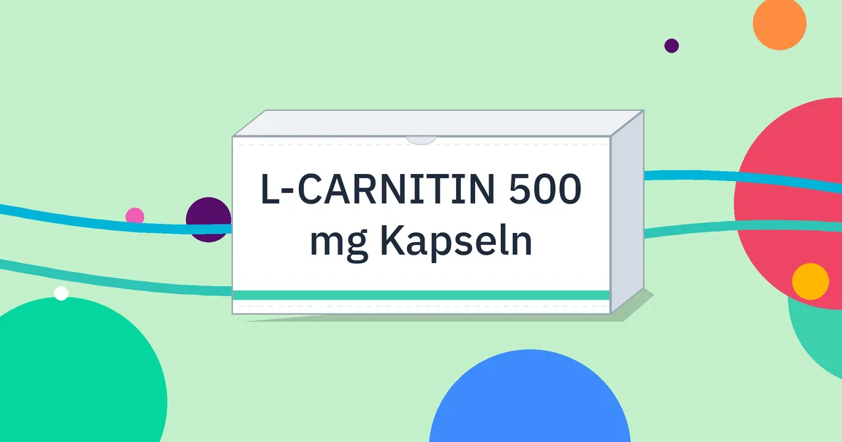 Symbolbild: Packung mit der Aufschrift L-CARNITIN 500 mg Kapseln (PZN 00639104) – Verfügbarkeit und Bezug in Apotheken in Frankfurt am Main