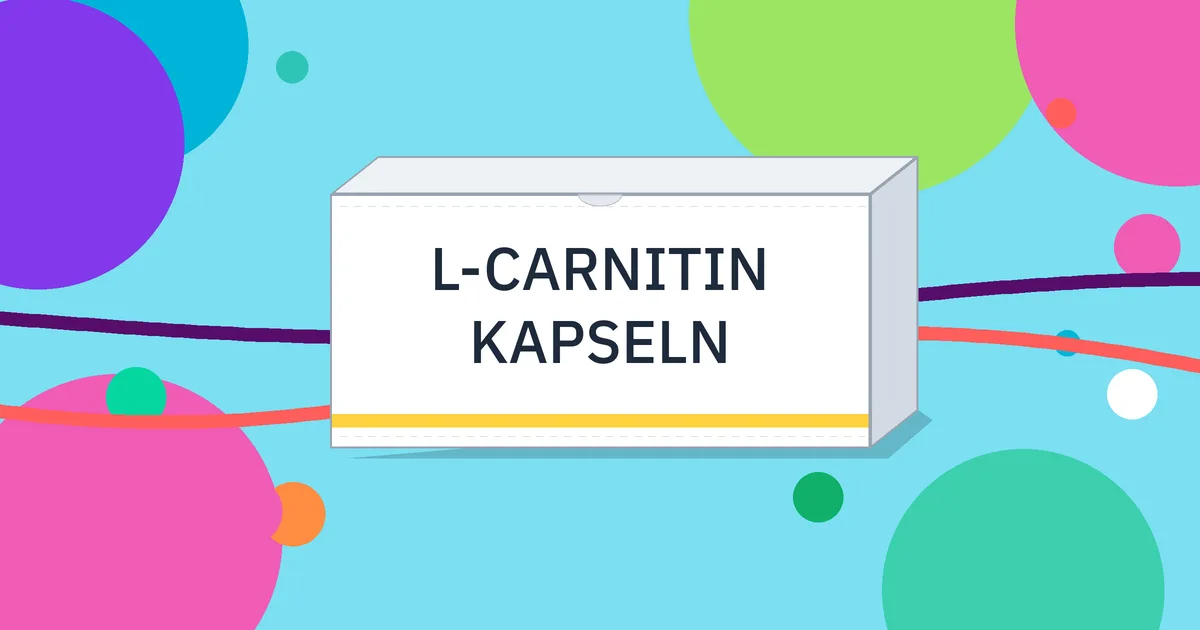 Symbolbild: Packung mit der Aufschrift L-CARNITIN KAPSELN (PZN 17923134) – Verfügbarkeit und Bezug in Apotheken in Frankfurt am Main