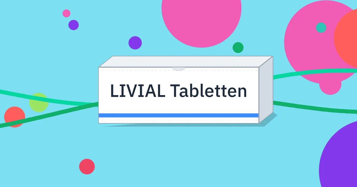 Symbolbild: Packung mit der Aufschrift LIVIAL Tabletten (PZN 04320523) – Verfügbarkeit und Bezug in Apotheken in Frankfurt am Main