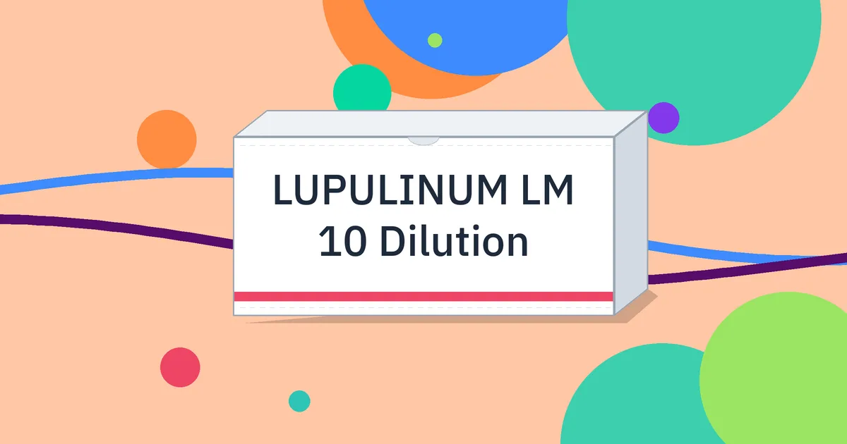 Symbolbild: Packung mit der Aufschrift LUPULINUM LM 10 Dilution (PZN 13536618) – Verfügbarkeit und Bezug in Apotheken in Frankfurt am Main