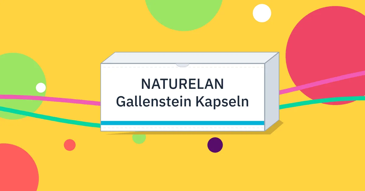 Symbolbild: Packung mit der Aufschrift NATURELAN Gallenstein Kapseln (PZN 20358270) – Verfügbarkeit und Bezug in Apotheken in Frankfurt am Main