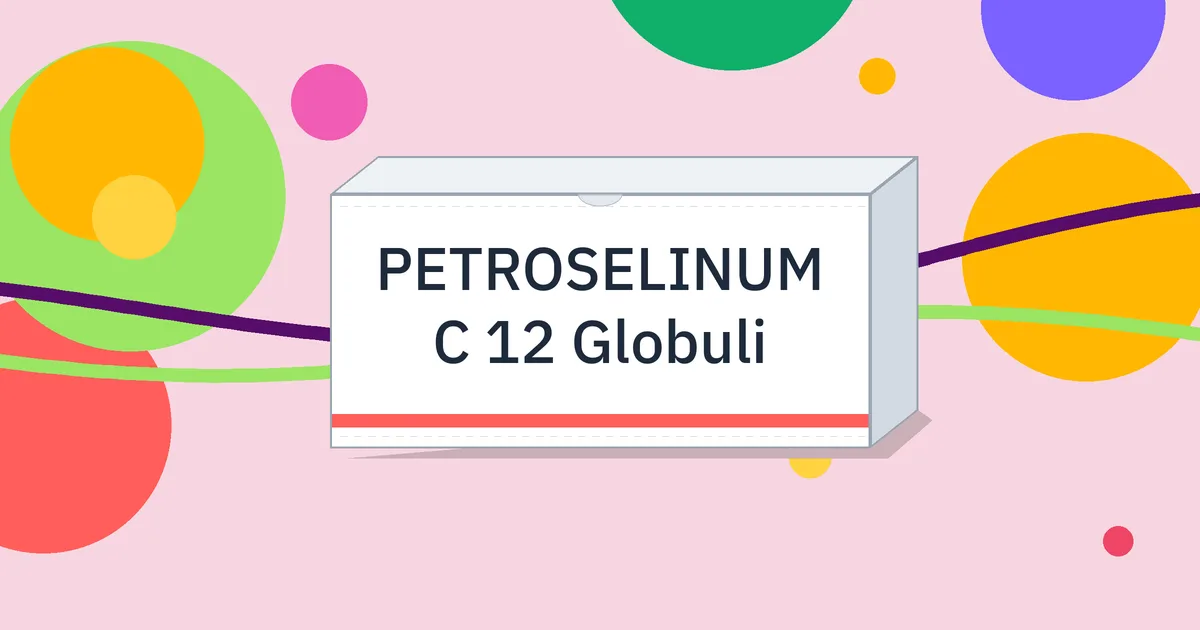 Symbolbild: Packung mit der Aufschrift PETROSELINUM C 12 Globuli (PZN 19717953) – Verfügbarkeit und Bezug in Apotheken in Frankfurt am Main