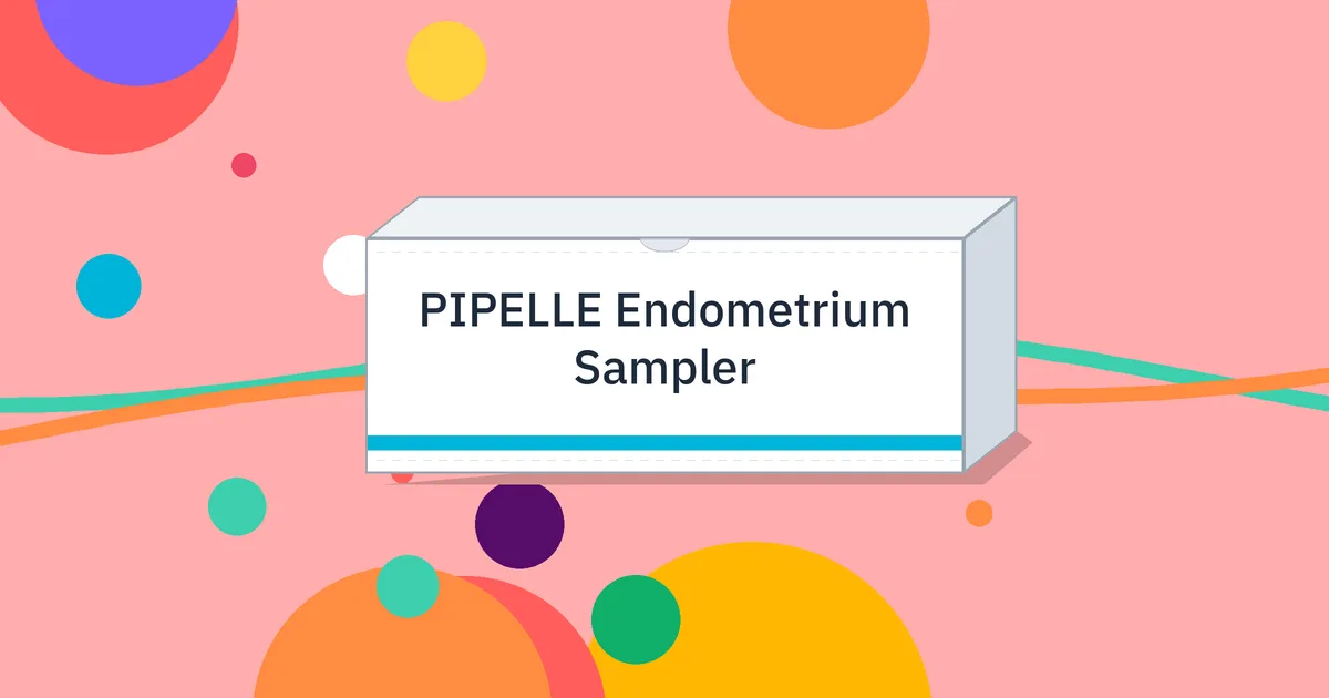 Symbolbild: Packung mit der Aufschrift PIPELLE Endometrium Sampler (PZN 09941566) – Verfügbarkeit und Bezug in Apotheken in Frankfurt am Main