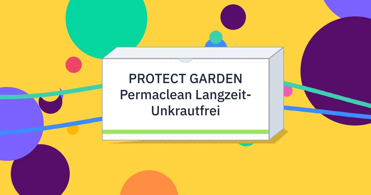 Symbolbild: Packung mit der Aufschrift PROTECT GARDEN Permaclean Langzeit-Unkrautfrei (PZN 14362037) – Verfügbarkeit und Bezug in Apotheken in Frankfurt am Main
