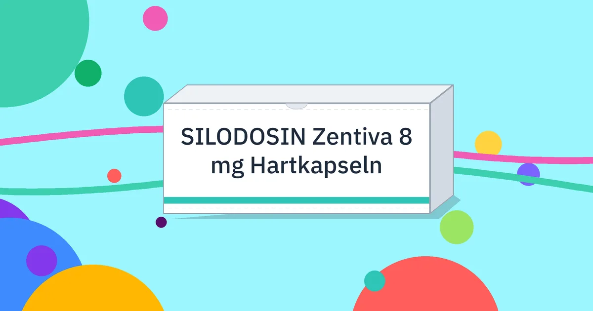 Symbolbild: Packung mit der Aufschrift SILODOSIN Zentiva 8 mg Hartkapseln (PZN 16010288) – Verfügbarkeit und Bezug in Apotheken in Frankfurt am Main