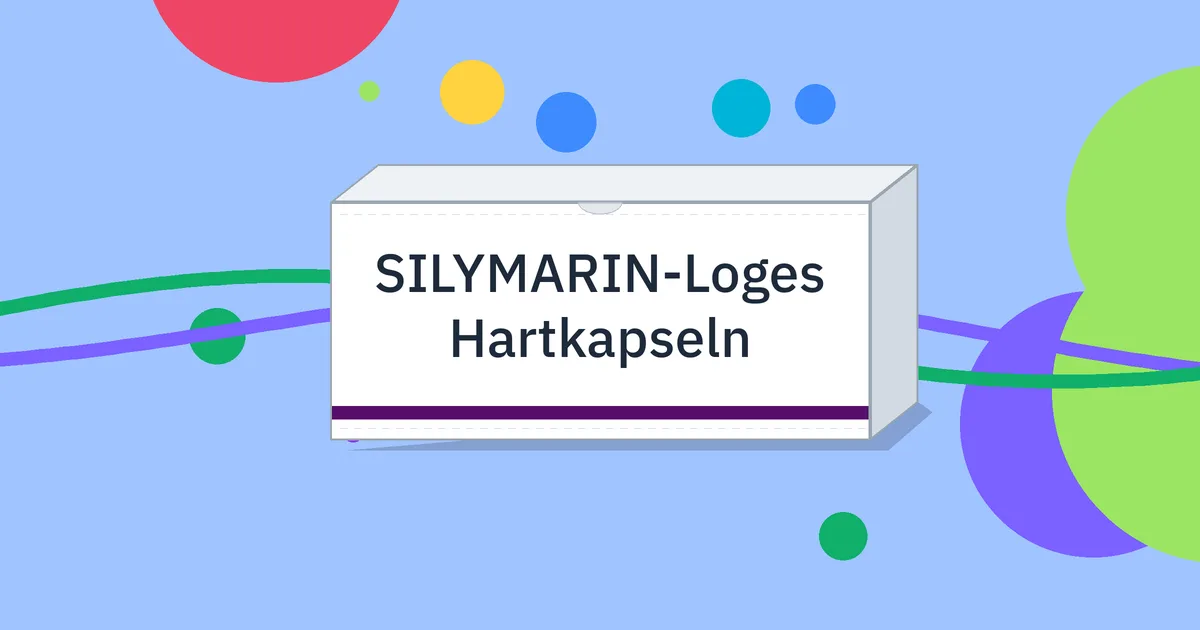Symbolbild: Packung mit der Aufschrift SILYMARIN-Loges Hartkapseln (PZN 11515902) – Verfügbarkeit und Bezug in Apotheken in Frankfurt am Main