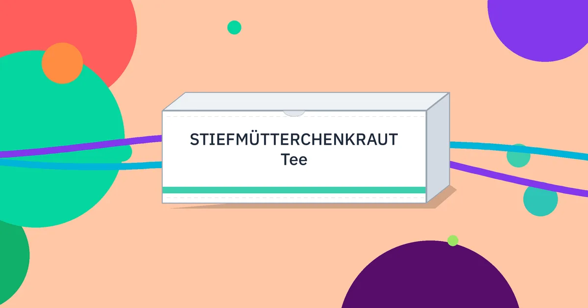 Symbolbild: Packung mit der Aufschrift STIEFMÜTTERCHENKRAUT Tee (PZN 04597207) – Verfügbarkeit und Bezug in Apotheken in Frankfurt am Main