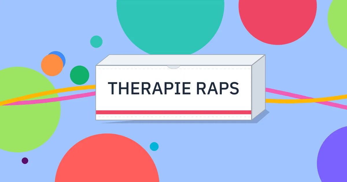 Symbolbild: Packung mit der Aufschrift THERAPIE RAPS (PZN 05528734) – Verfügbarkeit und Bezug in Apotheken in Frankfurt am Main