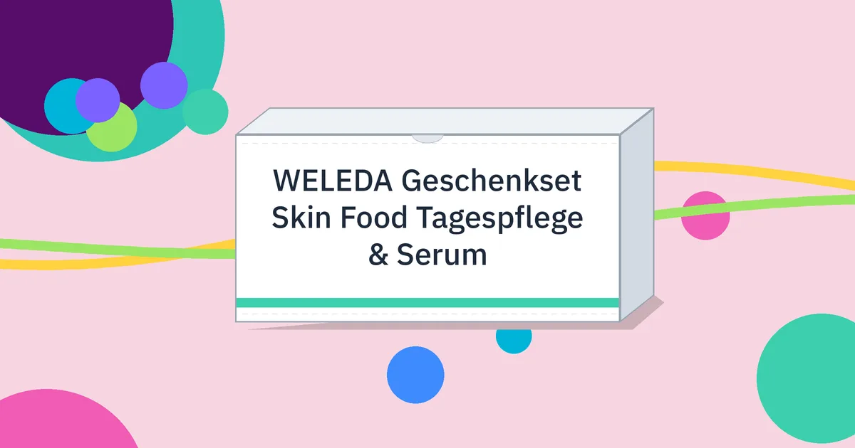 Symbolbild: Packung mit der Aufschrift WELEDA Geschenkset Skin Food Tagespflege & Serum (PZN 20045022) – Verfügbarkeit und Bezug in Apotheken in Frankfurt am Main