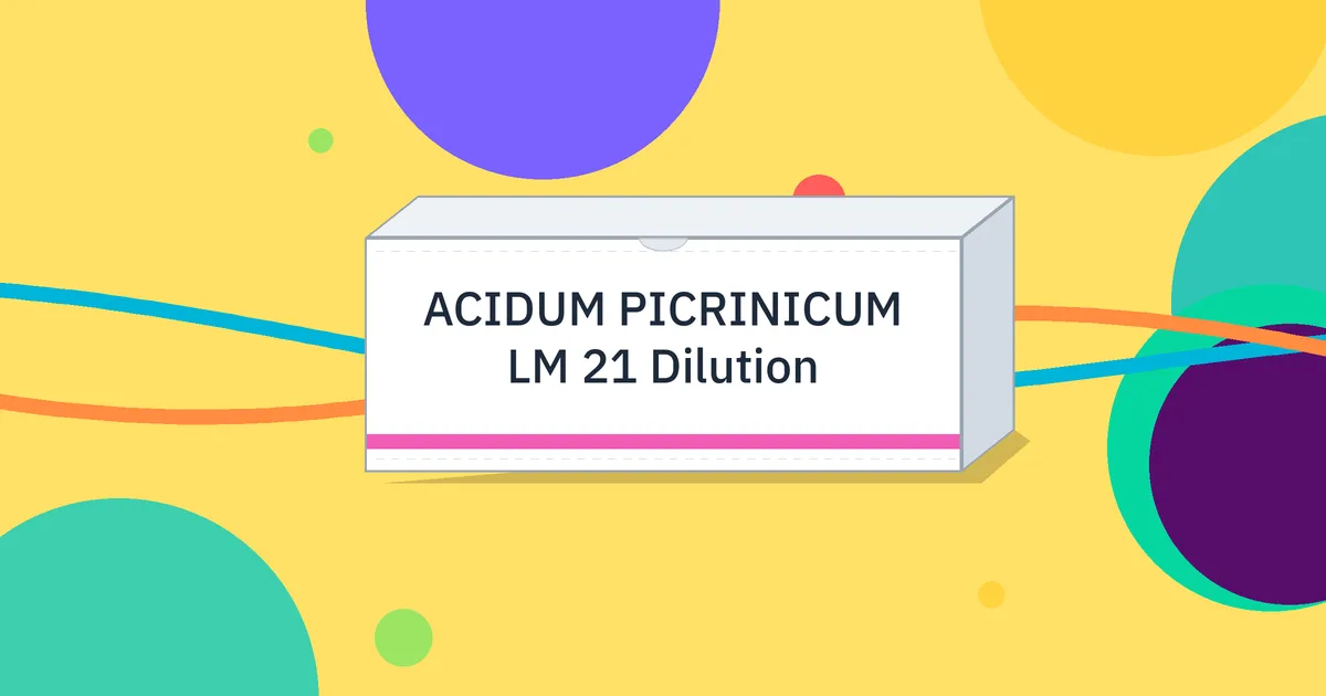Symbolbild: Packung mit der Aufschrift ACIDUM PICRINICUM LM 21 Dilution (PZN 12753667) – Verfügbarkeit und Bezug in Apotheken in Frankfurt am Main