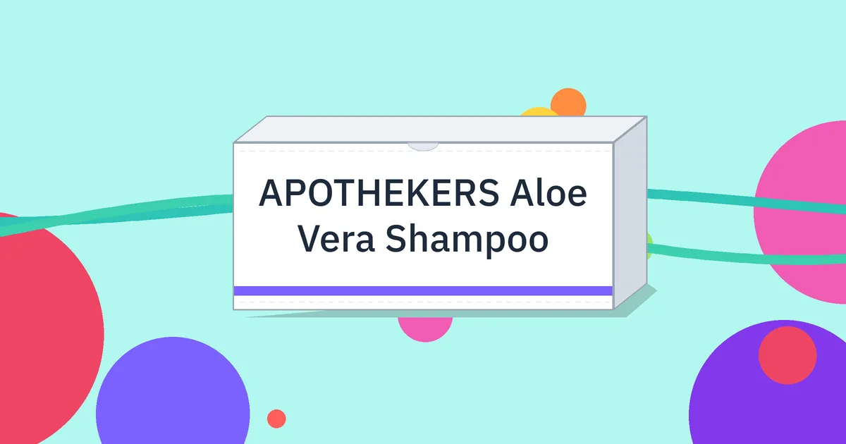 Symbolbild: Packung mit der Aufschrift APOTHEKERS Aloe Vera Shampoo (PZN 09693341) – Verfügbarkeit und Bezug in Apotheken in Frankfurt am Main