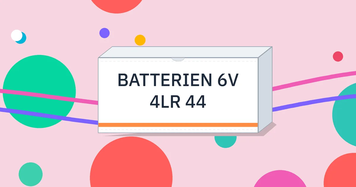 Symbolbild: Packung mit der Aufschrift BATTERIEN 6V 4LR 44 (PZN 00049319) – Verfügbarkeit und Bezug in Apotheken in Frankfurt am Main