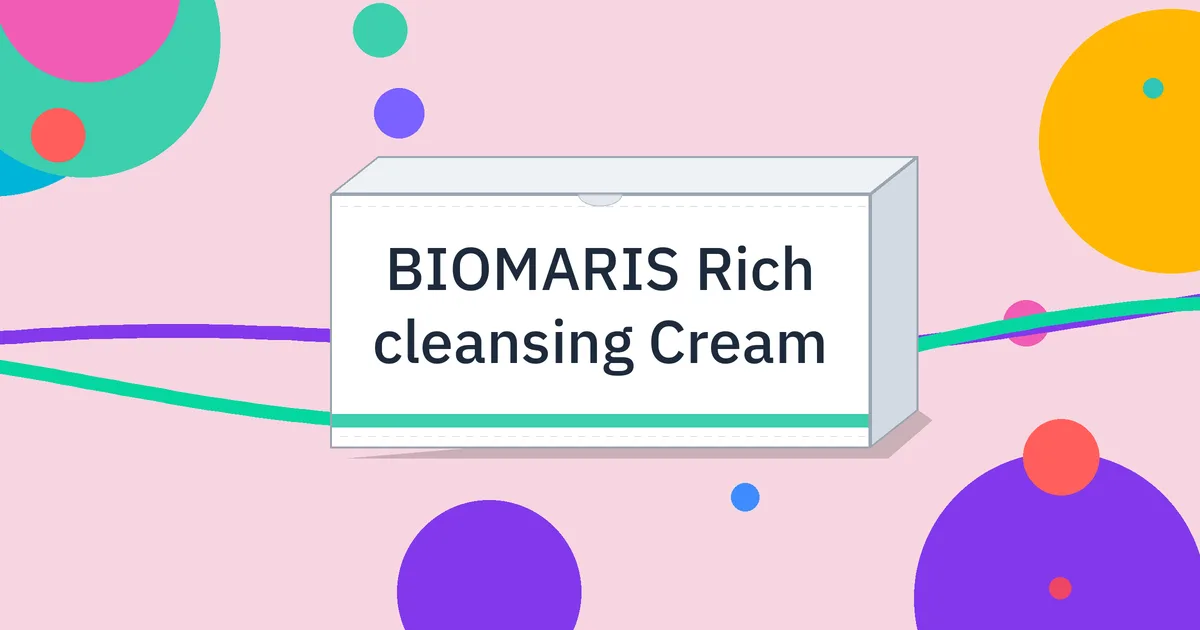 Symbolbild: Packung mit der Aufschrift BIOMARIS Rich cleansing Cream (PZN 11600996) – Verfügbarkeit und Bezug in Apotheken in Frankfurt am Main