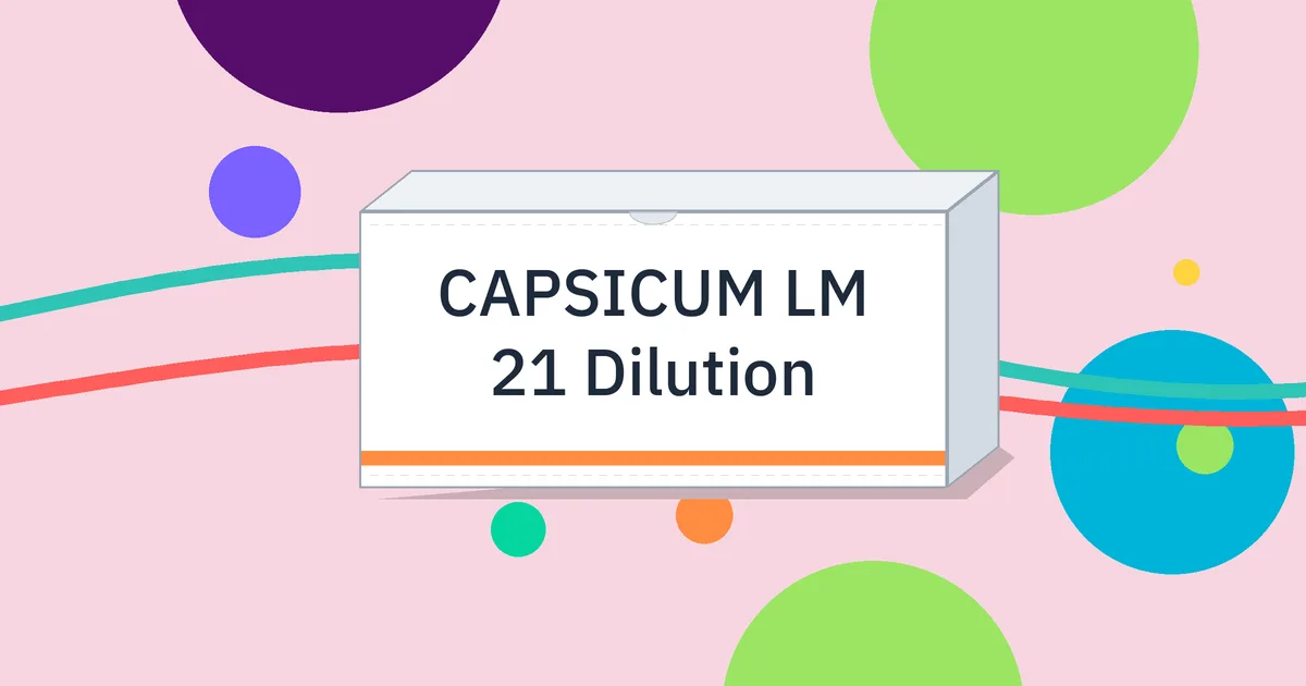 Symbolbild: Packung mit der Aufschrift CAPSICUM LM 21 Dilution (PZN 12808730) – Verfügbarkeit und Bezug in Apotheken in Frankfurt am Main