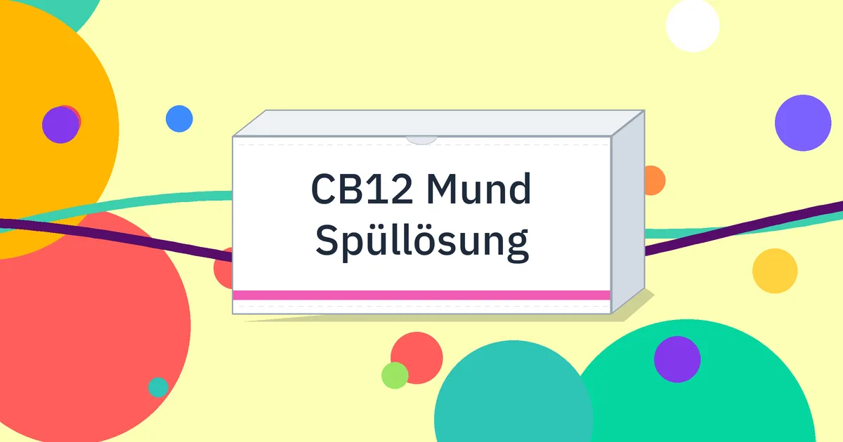 Symbolbild: Packung mit der Aufschrift CB12 Mund Spüllösung (PZN 09515378) – Verfügbarkeit und Bezug in Apotheken in Frankfurt am Main