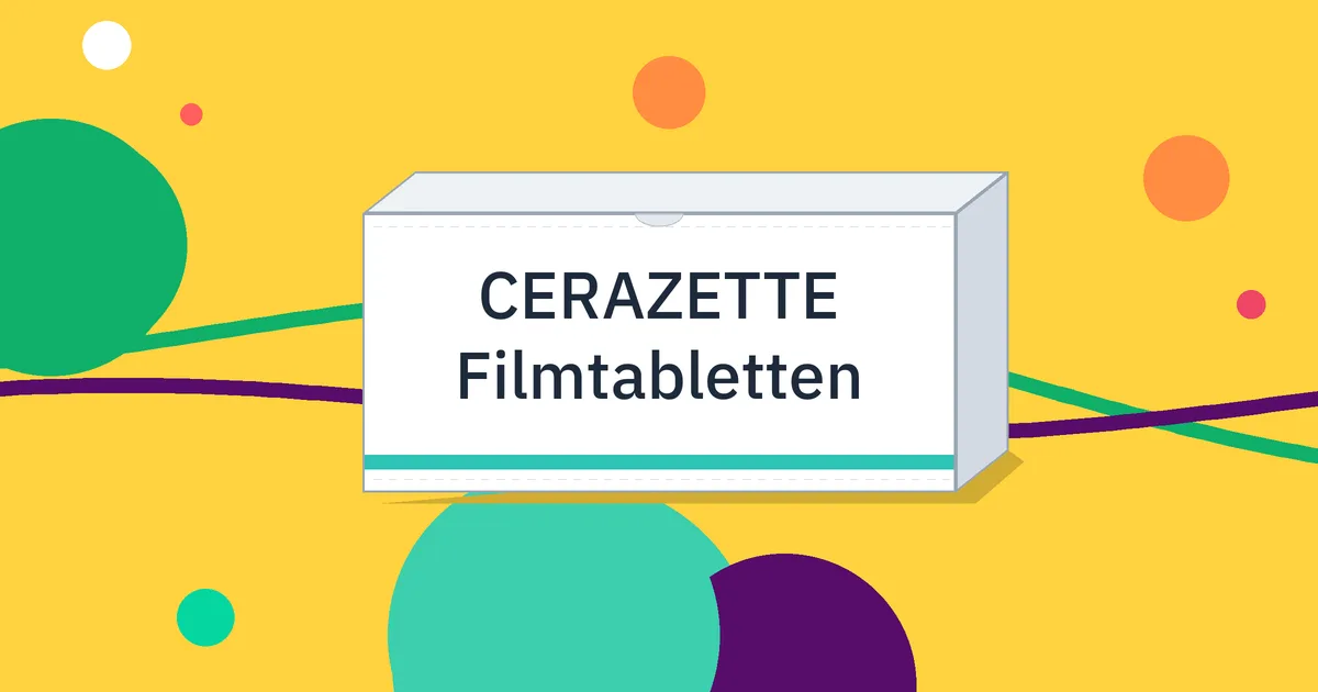 Symbolbild: Packung mit der Aufschrift CERAZETTE Filmtabletten (PZN 03927329) – Verfügbarkeit und Bezug in Apotheken in Frankfurt am Main