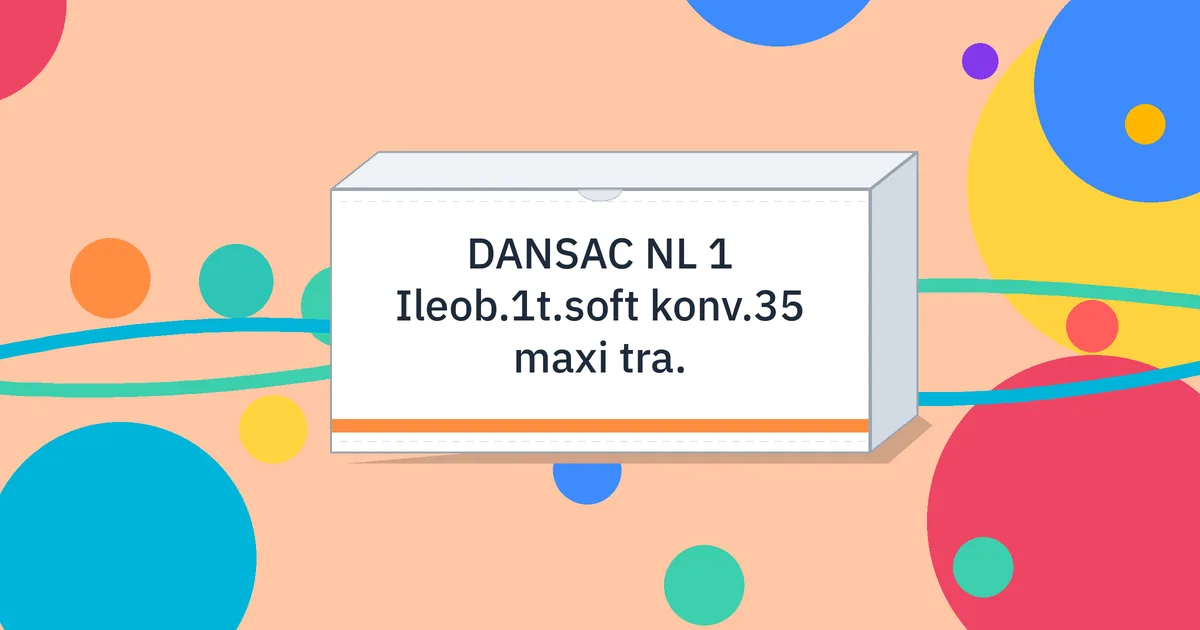 Symbolbild: Packung mit der Aufschrift DANSAC NL 1 Ileob.1t.soft konv.35 maxi tra. (PZN 11645622) – Verfügbarkeit und Bezug in Apotheken in Frankfurt am Main