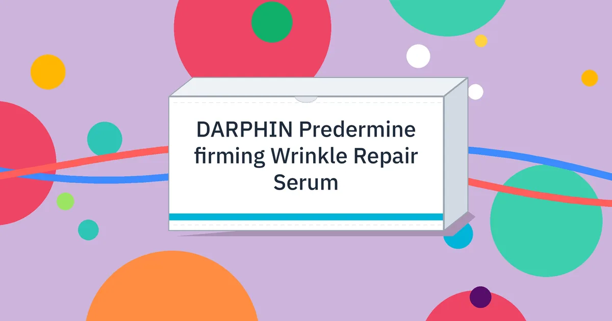 Symbolbild: Packung mit der Aufschrift DARPHIN Predermine firming Wrinkle Repair Serum (PZN 07517781) – Verfügbarkeit und Bezug in Apotheken in Frankfurt am Main