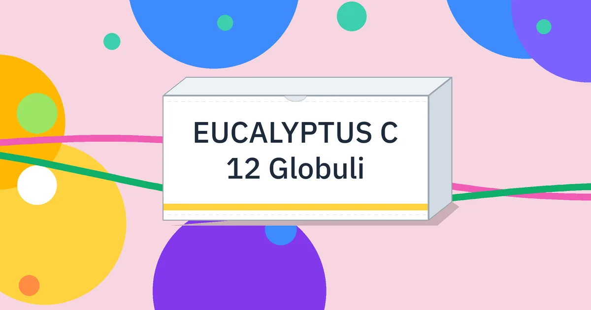 Symbolbild: Packung mit der Aufschrift EUCALYPTUS C 12 Globuli (PZN 19719550) – Verfügbarkeit und Bezug in Apotheken in Frankfurt am Main