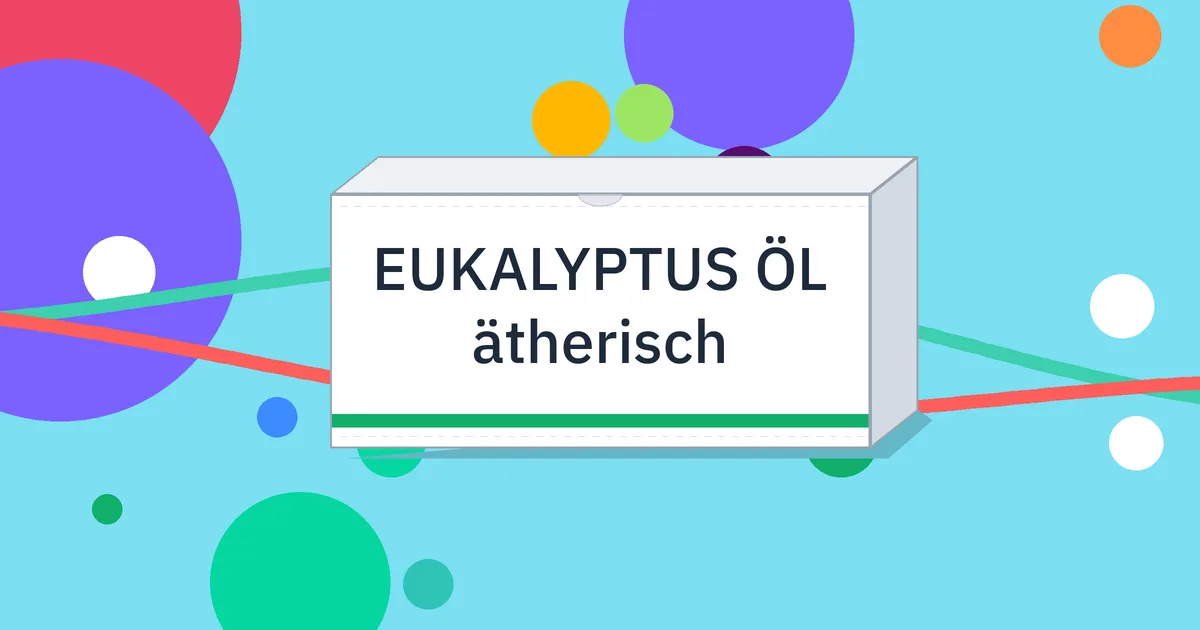 Symbolbild: Packung mit der Aufschrift EUKALYPTUS ÖL ätherisch (PZN 16328010) – Verfügbarkeit und Bezug in Apotheken in Frankfurt am Main