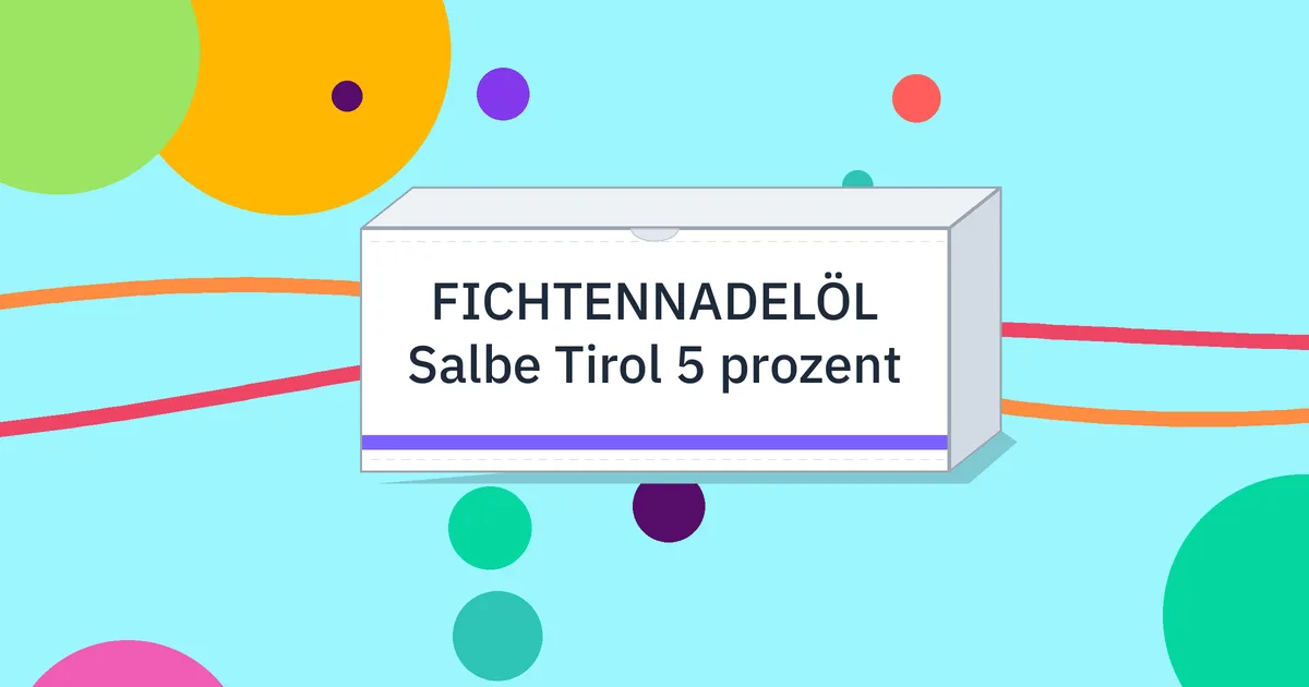 Symbolbild: Packung mit der Aufschrift FICHTENNADELÖL Salbe Tirol 5 prozent (PZN 18900655) – Verfügbarkeit und Bezug in Apotheken in Frankfurt am Main