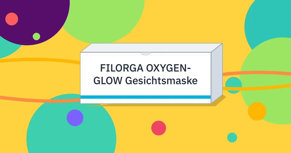 Symbolbild: Packung mit der Aufschrift FILORGA OXYGEN-GLOW Gesichtsmaske (PZN 18898898) – Verfügbarkeit und Bezug in Apotheken in Frankfurt am Main