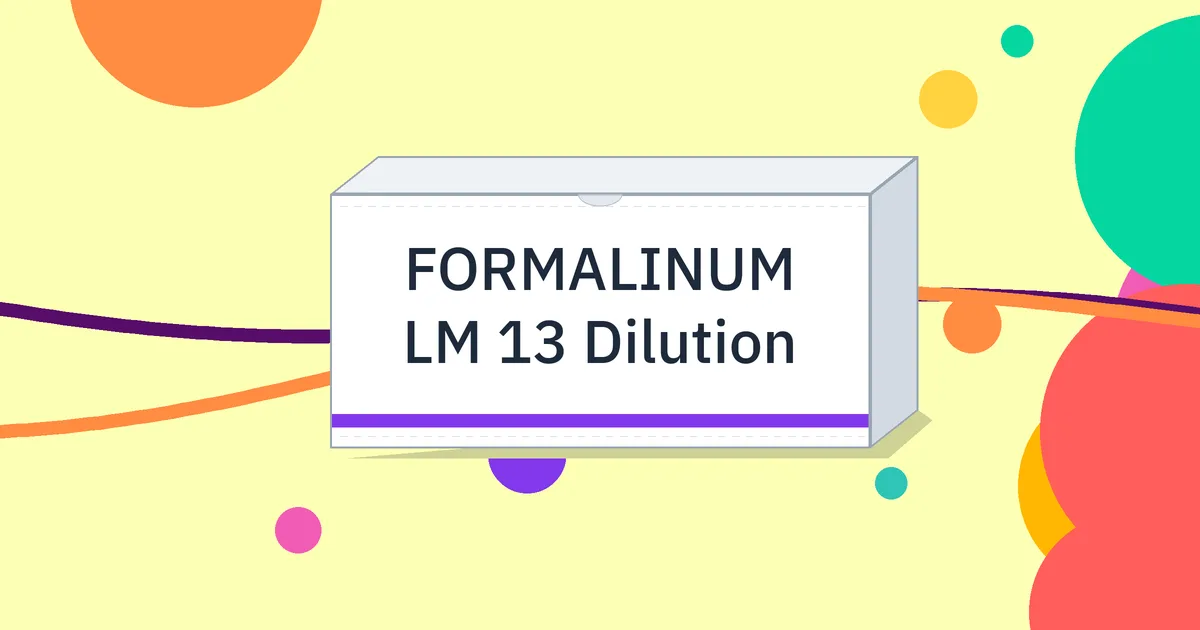 Symbolbild: Packung mit der Aufschrift FORMALINUM LM 13 Dilution (PZN 12873590) – Verfügbarkeit und Bezug in Apotheken in Frankfurt am Main