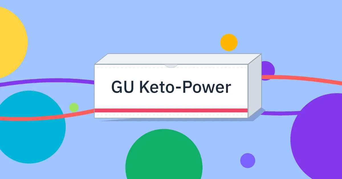 Symbolbild: Packung mit der Aufschrift GU Keto-Power (PZN 15196807) – Verfügbarkeit und Bezug in Apotheken in Frankfurt am Main