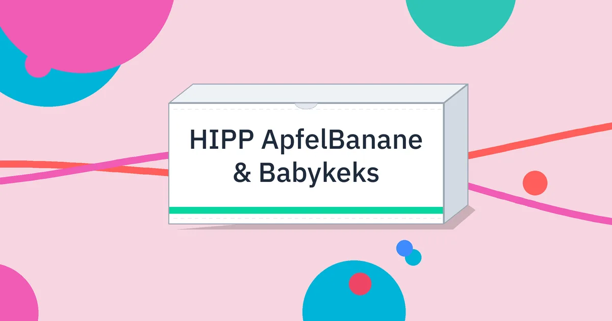 Symbolbild: Packung mit der Aufschrift HIPP ApfelBanane & Babykeks (PZN 11300194) – Verfügbarkeit und Bezug in Apotheken in Frankfurt am Main