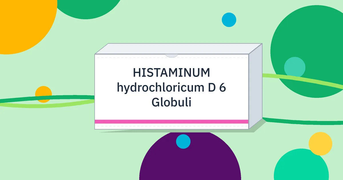 Symbolbild: Packung mit der Aufschrift HISTAMINUM hydrochloricum D 6 Globuli (PZN 04220394) – Verfügbarkeit und Bezug in Apotheken in Frankfurt am Main