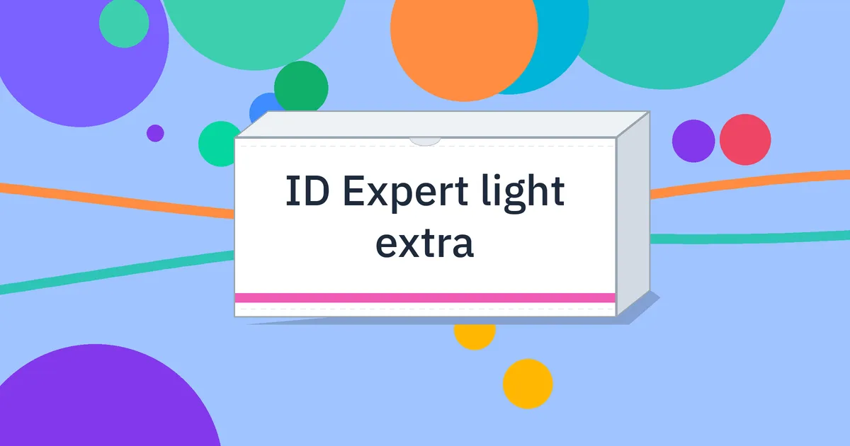 Symbolbild: Packung mit der Aufschrift ID Expert light extra (PZN 09895777) – Verfügbarkeit und Bezug in Apotheken in Frankfurt am Main