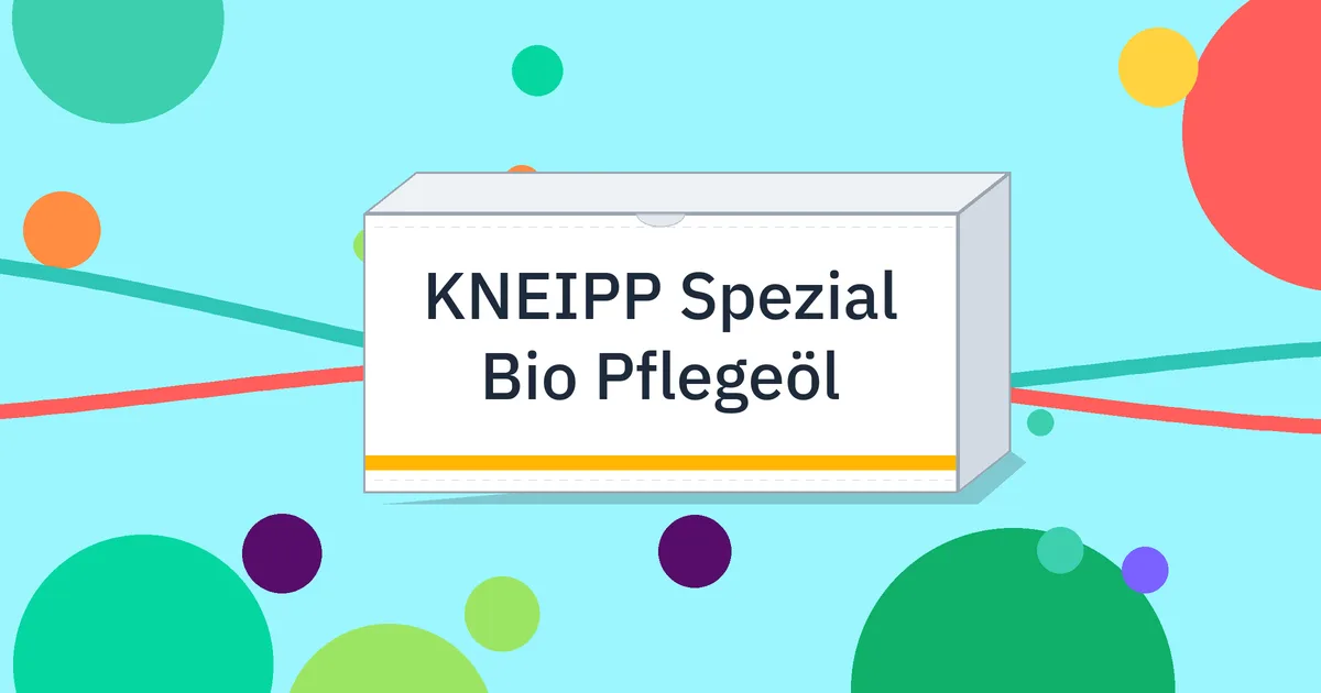 Symbolbild: Packung mit der Aufschrift KNEIPP Spezial Bio Pflegeöl (PZN 19725295) – Verfügbarkeit und Bezug in Apotheken in Frankfurt am Main